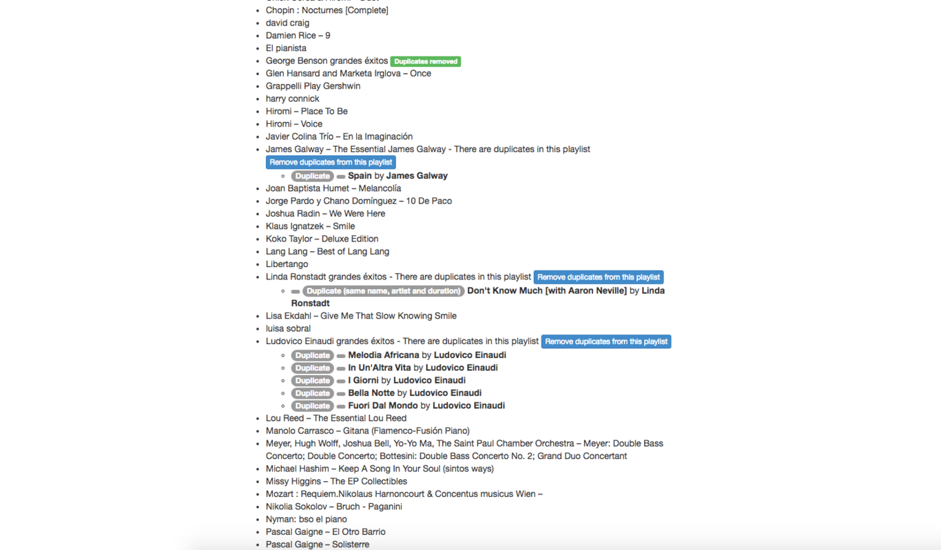 Cómo detectar y acabar con las canciones duplicadas en Spotify