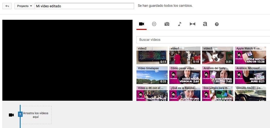 Cómo editar tus vídeos directamente en YouTube