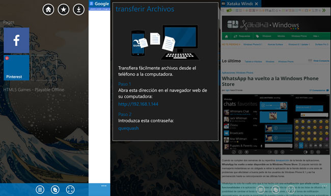 Surfy, un buen navegador para Windows Phone 8. La aplicación de la semana