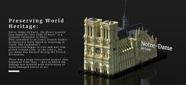 Los mejores monumentos y lugares de interés del mundo creados en Minecraft