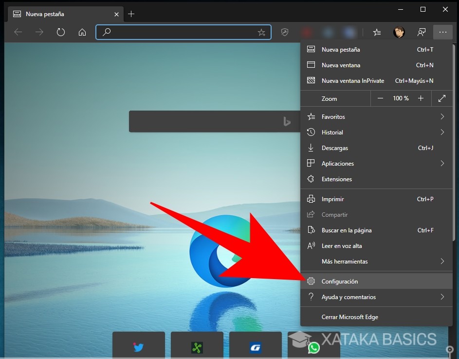 Cómo cambiar el motor de búsqueda en Microsoft Edge