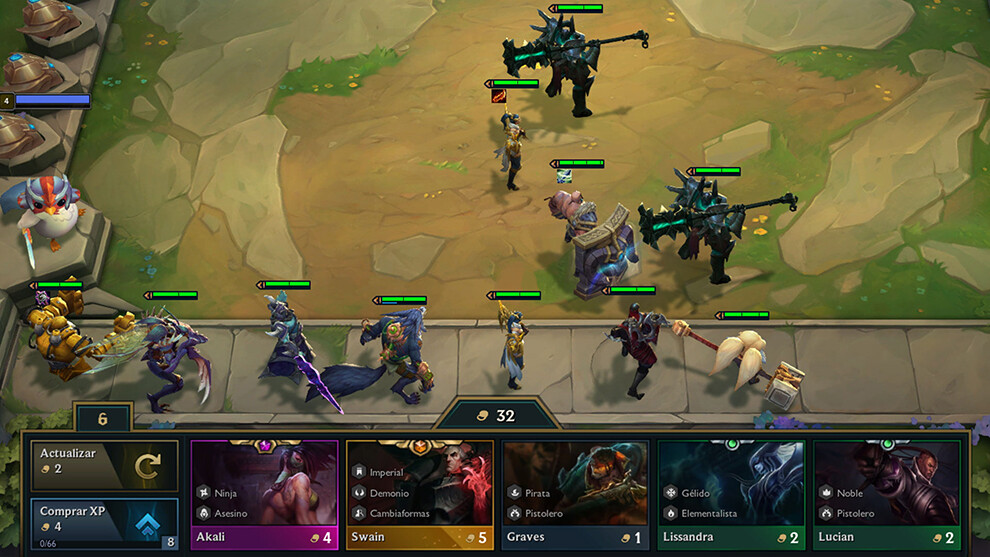 Tipos de roll en TFT: cuáles son y cómo utilizarlos