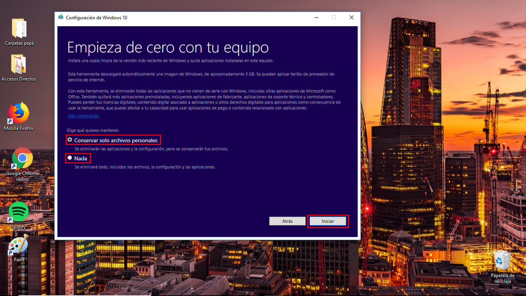 ¿Quieres una versión totalmente limpia de Windows? Microsoft Refresh ...