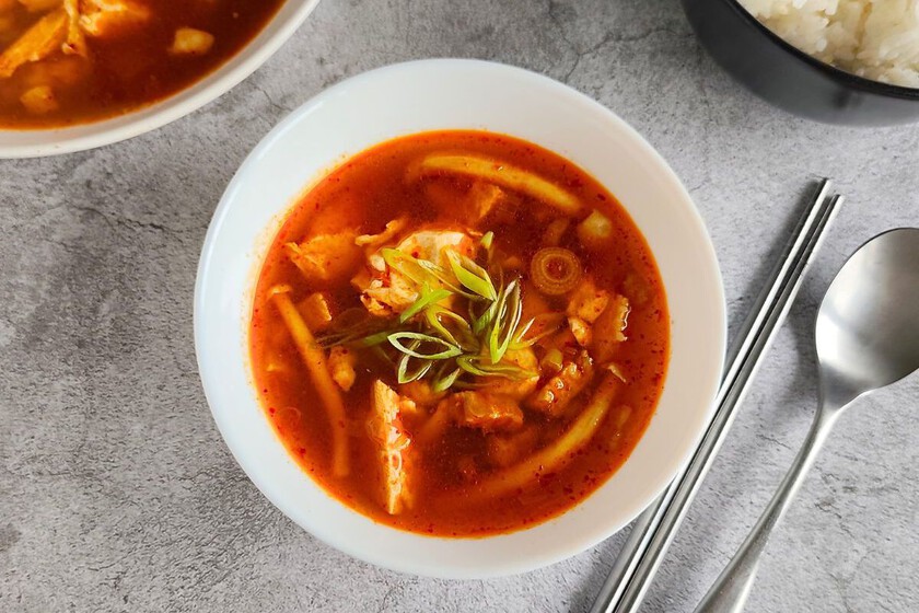 Sundubu Jjigae, el guiso tradicional coreano de tofu con un toque picante