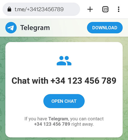 Cómo enviar mensajes en Telegram sin añadir a los contactos