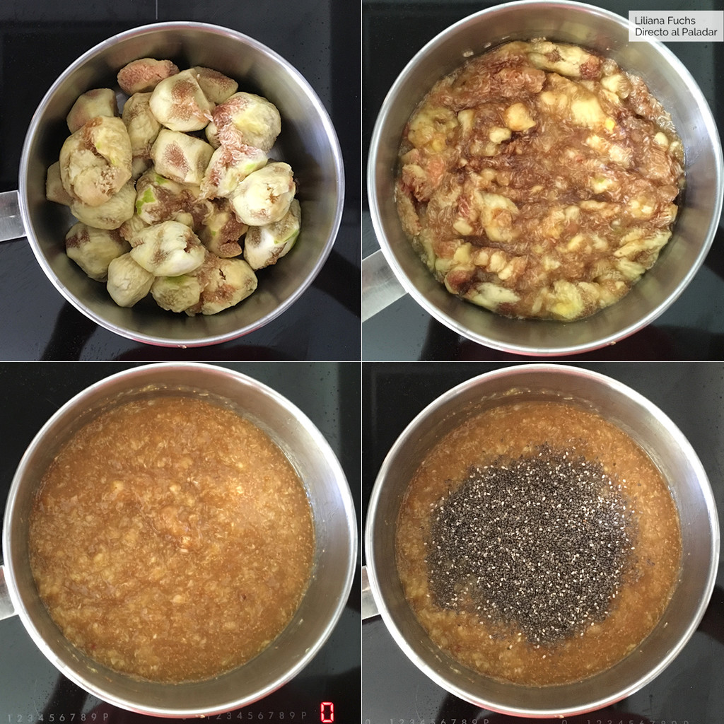 Mermelada de higos sin azúcar. Receta de postre fácil y sencilla