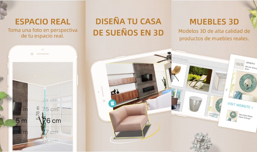 Cinco apps que te ayudarán a decorar tu casa gracias a la realidad aumentada