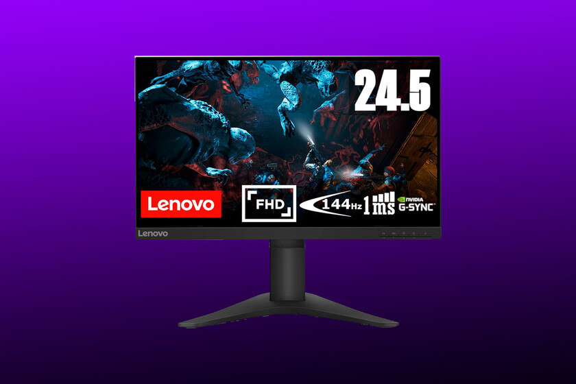 24,5 pulgadas, Full HD y 144 Hz: este monitor gaming en oferta ahora ...