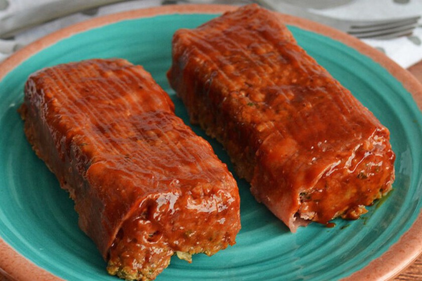 Receta de pastel de carne molida con tocino y salsa BBQ, la receta ...