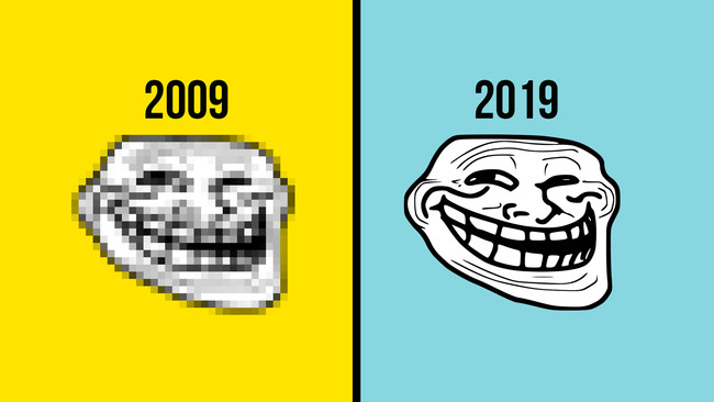 Esta animación muestra la evolución de los mejores memes de la década ...