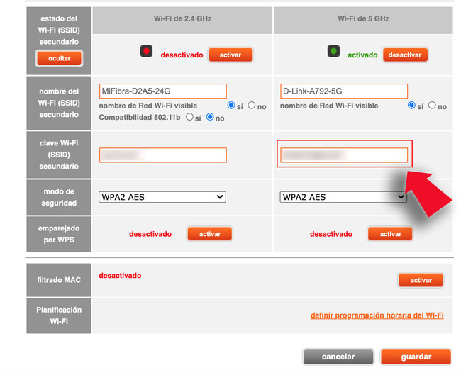 Cómo cambiar la contraseña de la red Wi-Fi de nuestro router para ...