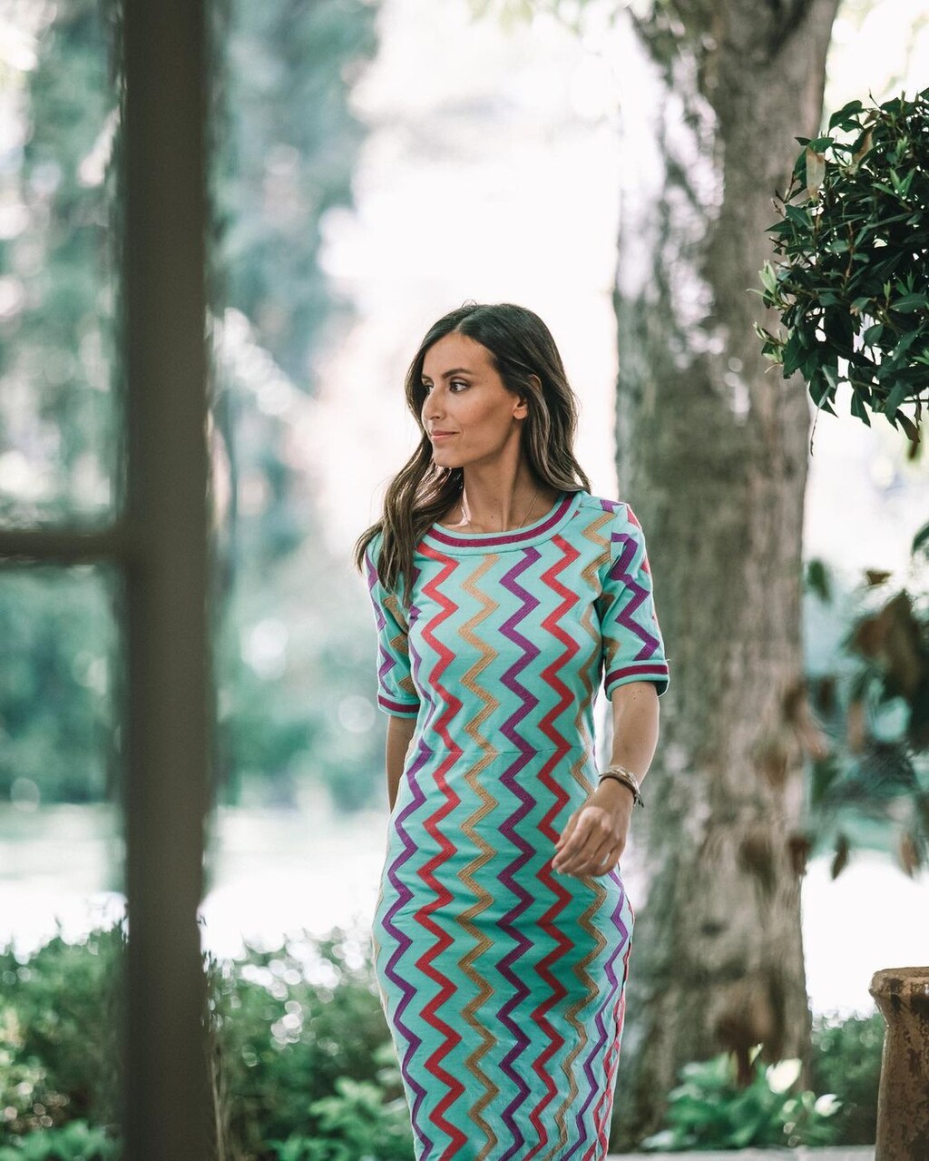 Ana Boyer tiene el vestido en zig zag más original para convertirnos en ...