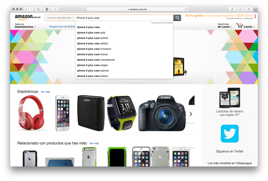 Compramos en Amazon México y esto fue lo que nos encontramos