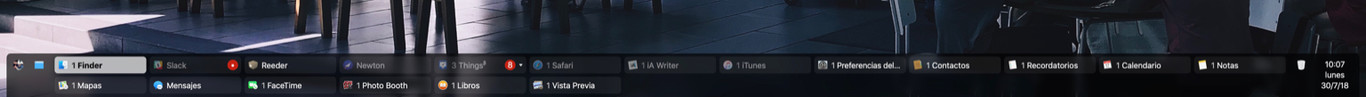 uBar para macOS, la app que convierte tu dock en la barra de tareas de ...