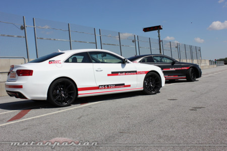 Audi A6 TDI concept vs Audi RS 5 TDI concept: duelo biturbo eléctrico ...