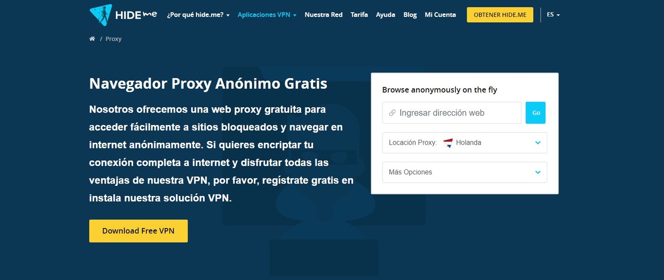 Los mejores proxies web gratis para navegar de forma anónima y segura