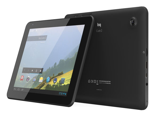 Bq Curie 2, toda la información del nuevo tablet Android de bq
