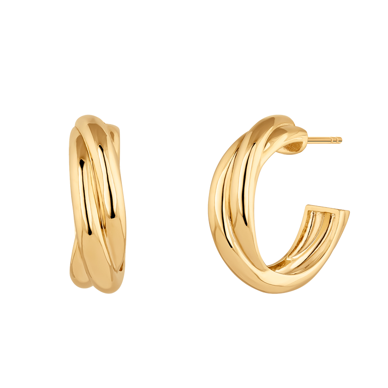 23 pendientes de aro: un clásico que nunca falla