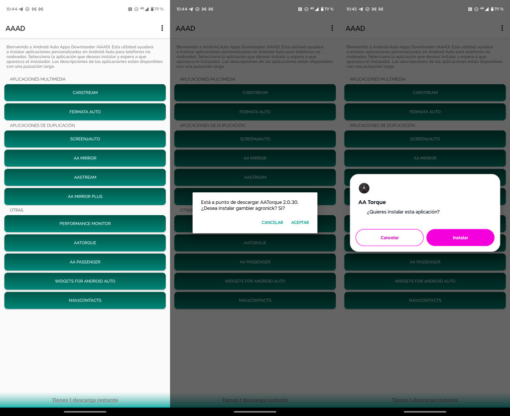Ver vídeos o YouTube en Android Auto es más fácil con AAAD. Acaba de ...