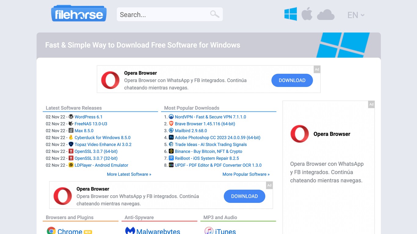 Las 14 mejores webs para bajar aplicaciones y otro software de forma segura