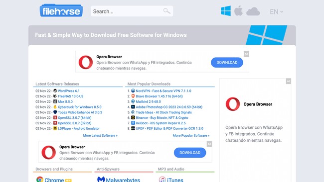 Las 14 mejores webs para bajar aplicaciones y otro software de forma segura