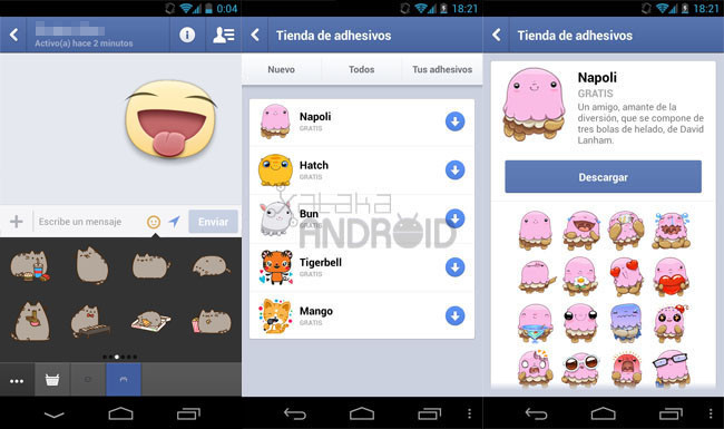 Facebook Messenger para Android se actualiza para añadir oficialmente ...