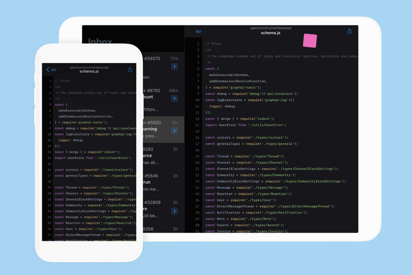La app oficial GitHub sale de beta y ya permite ver código