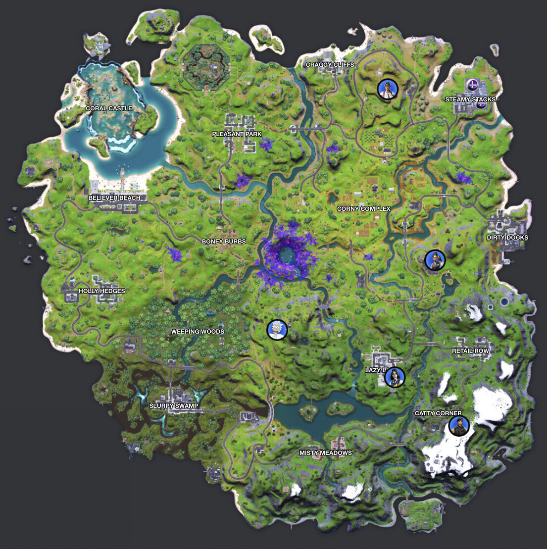 Where are Rick Sánchez, Rookie, Marigold, Expert or Special Forces on ...