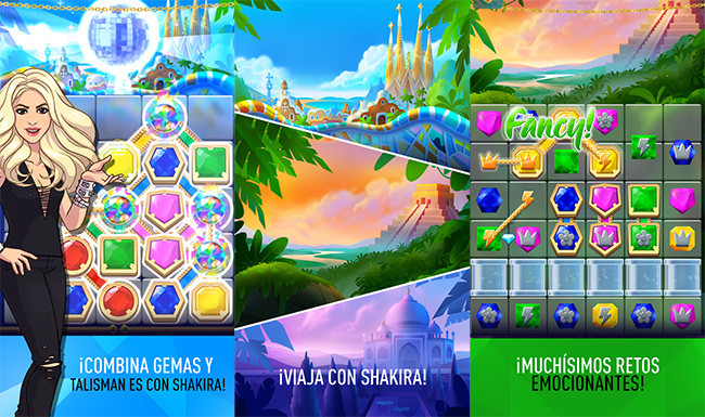 Rovio lanza Love Rocks, el juego de puzles protagonizado por Shakira