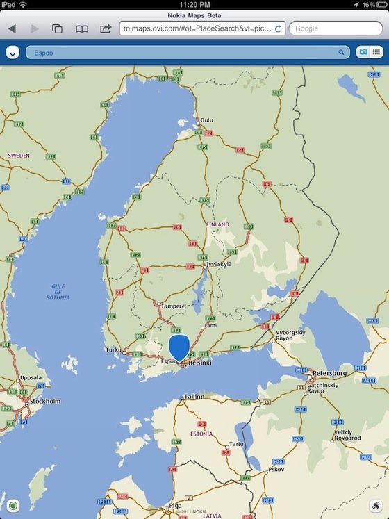 Nokia Maps para iOS y Android gracias a una aplicación web