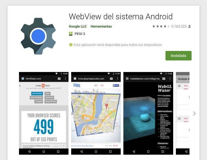 Un fallo en Android Webview provoca que aplicaciones como Gmail se ...