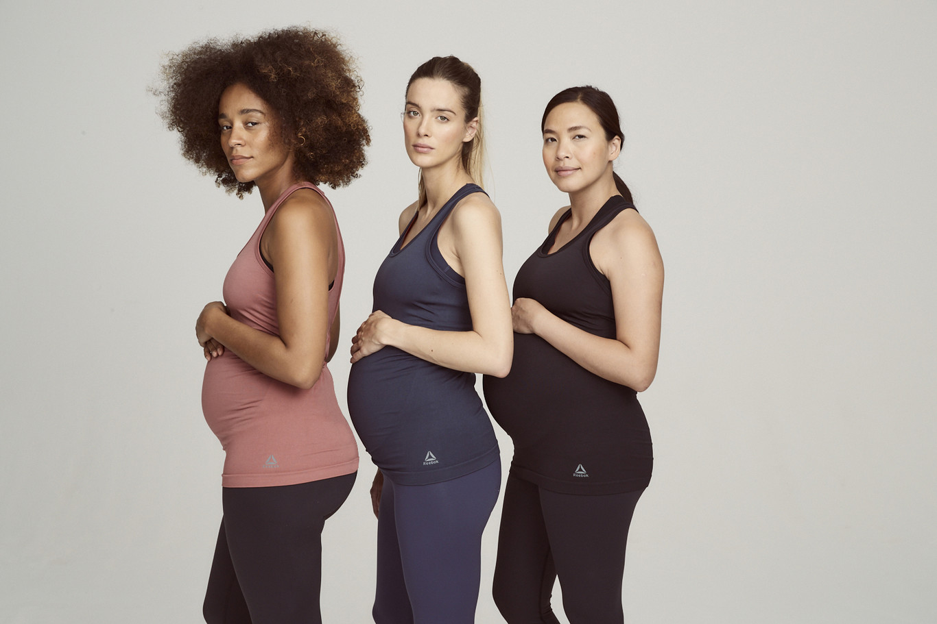 Reebok lanza una colección premamá que crece con la barriga: la misma ...