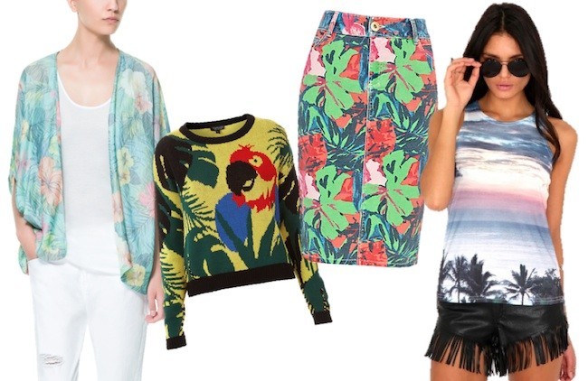 Claves de estilo para ir de shopping: Aloha verano, lo tropical invade ...