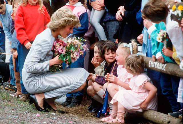 El efecto Diana de Gales, caridad y sencillez