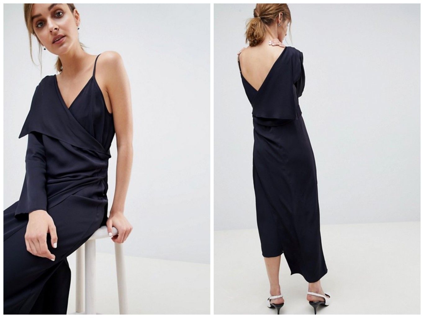 Los vestidos drapeados son tendencia y los más favorecedores de la ...