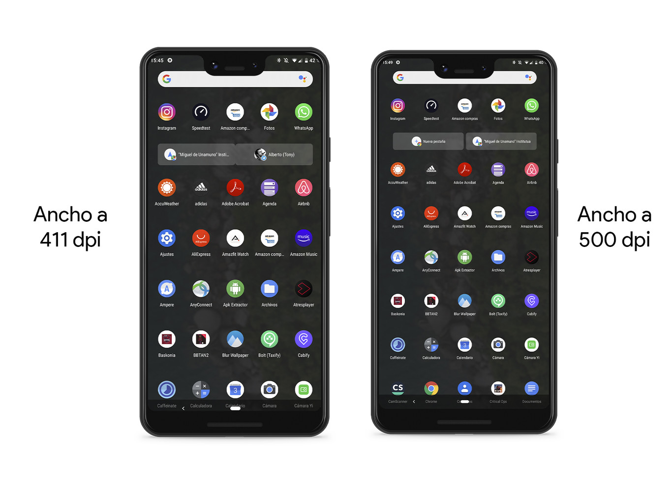 Cómo aprovechar al máximo la pantalla de tu móvil cambiando los DPI