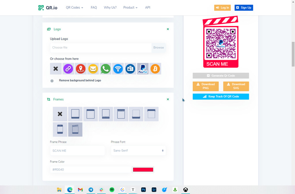 En esta web puedes generar códigos QR personalizados con diferentes ...
