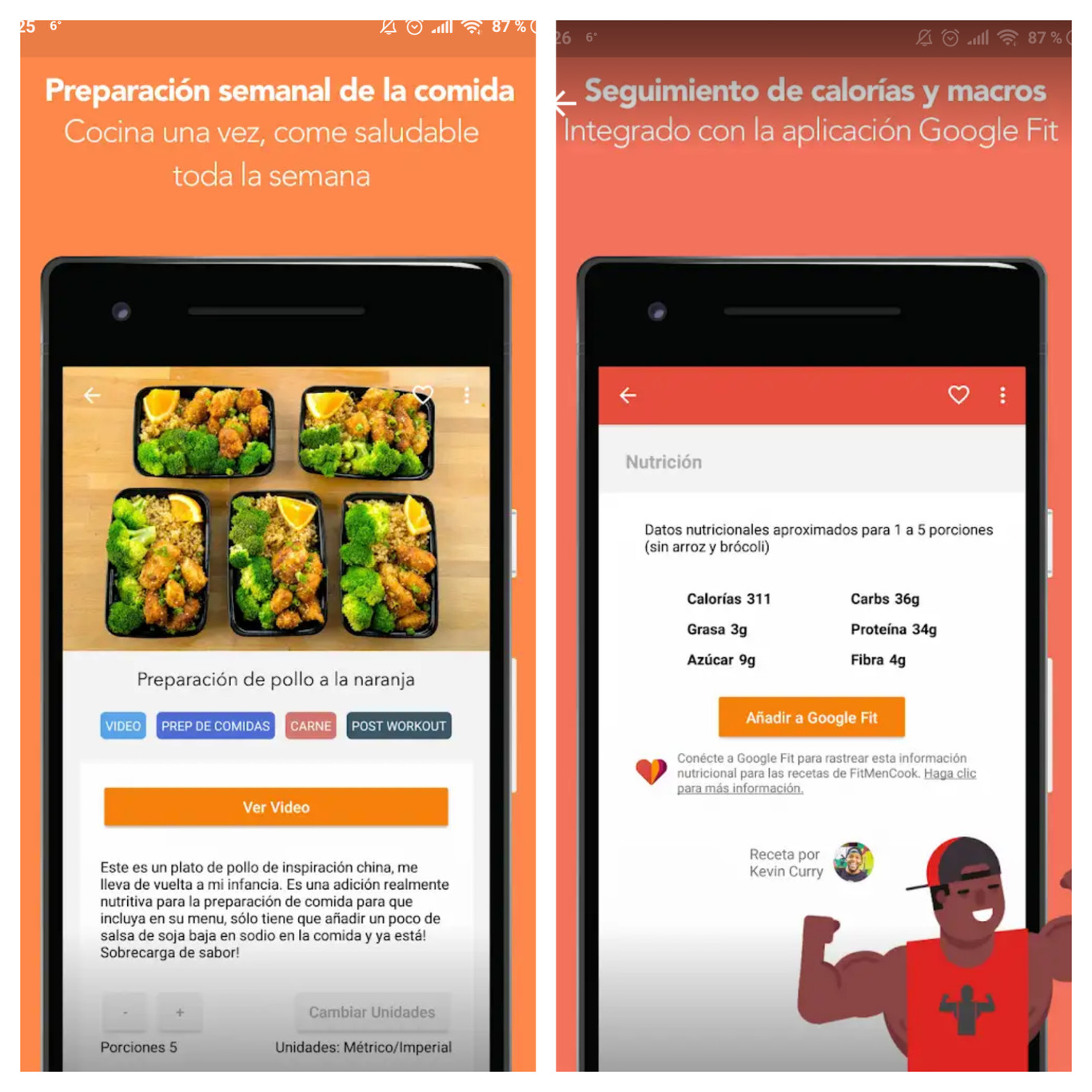 Las nueve mejores apps de nutrición y recetas saludables para llevar ...