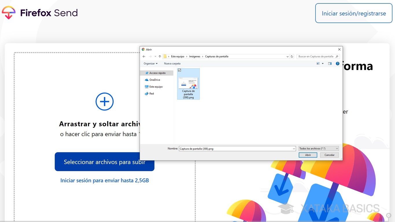 Firefox Send: cómo usarlo para enviar archivos en PC y Android