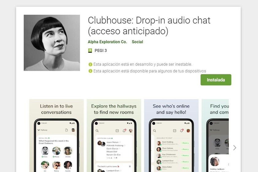Clubhouse ya se puede descargar desde Google Play