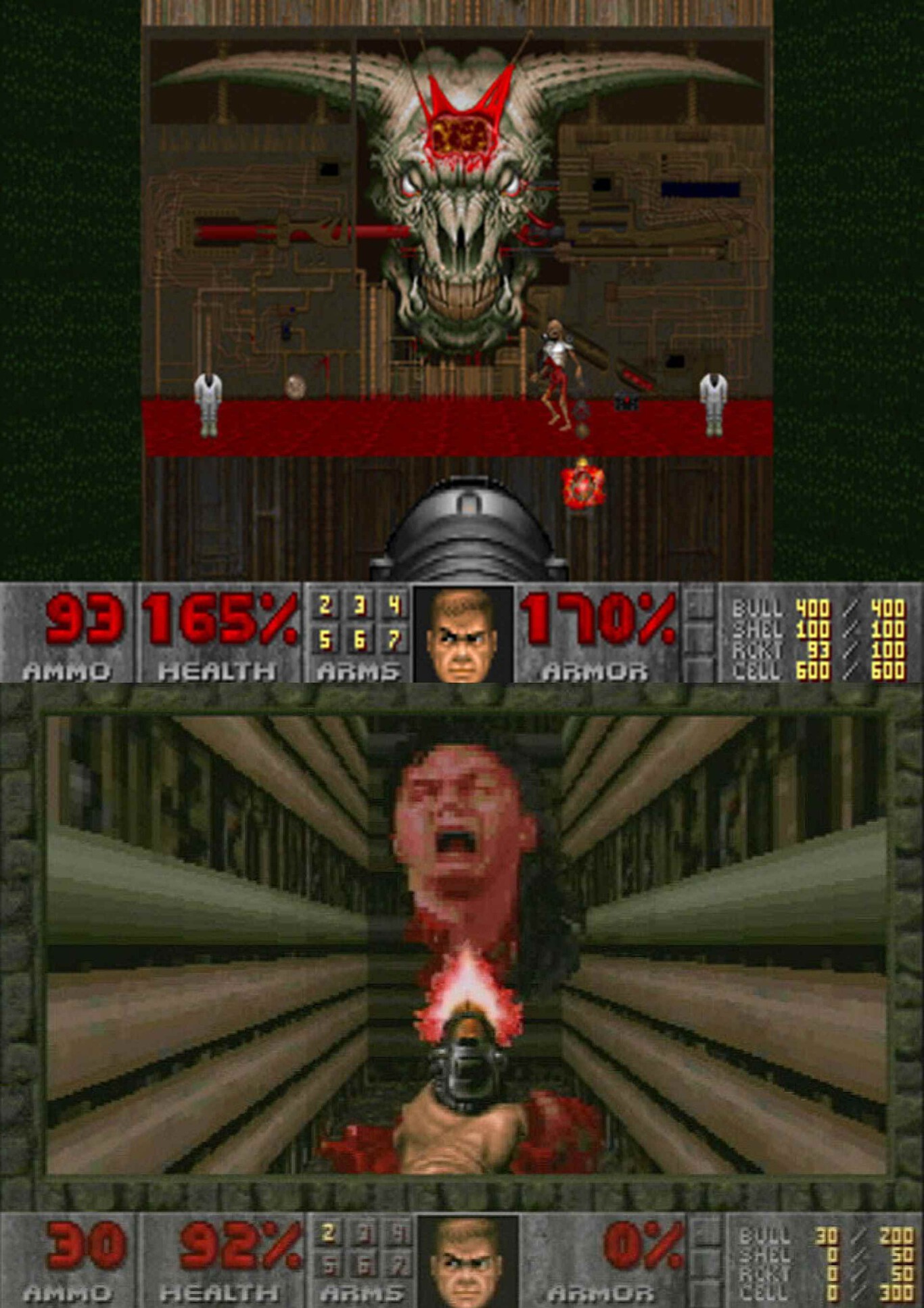 El mejor easter egg de todo DOOM muestra a su creador con la cabeza ...
