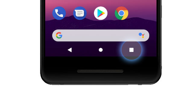 Cómo usar los botones o barra de navegación de Android