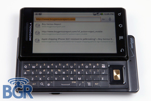 Motorola Droid, primeras conclusiones e imágenes de calidad