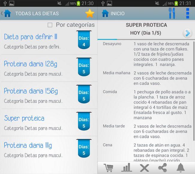 Las 13 mejores aplicaciones para controlar la dieta
