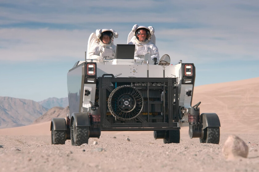 Este es el rover FLEX, la propuesta Astrolab para las misiones Artemis ...