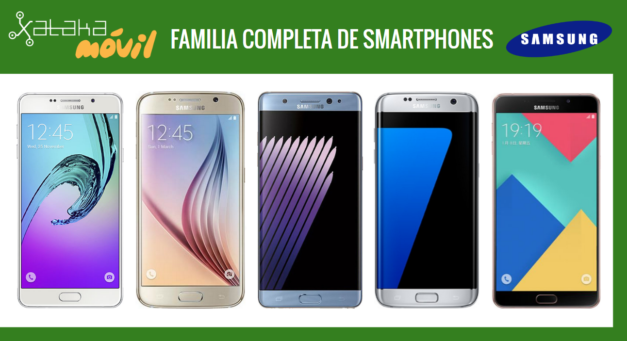 Así queda el catálogo completo de móviles Samsung tras la llegada del ...