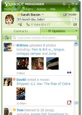 Descargar Yahoo Messenger 10, versión final