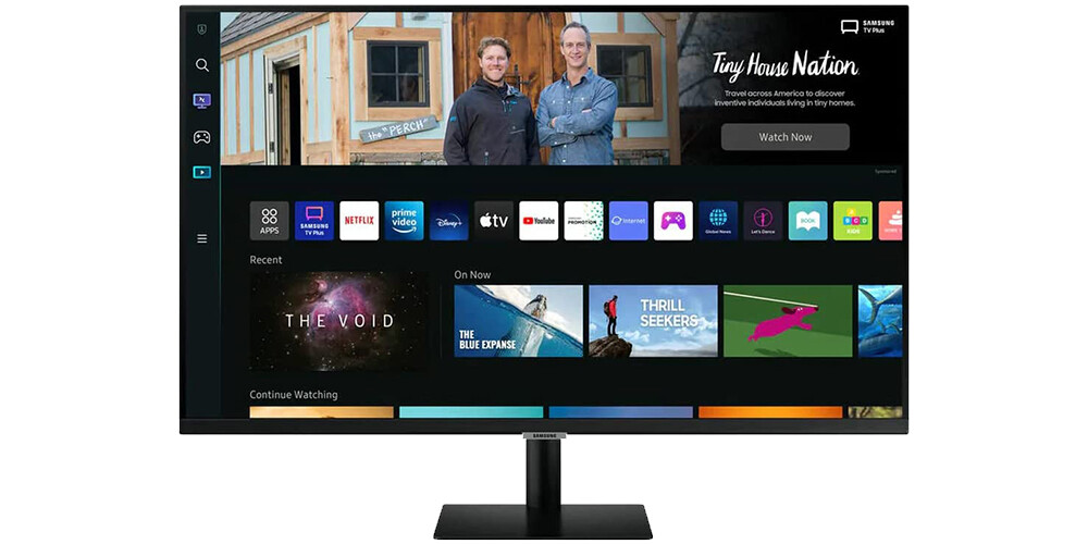 Con este monitor de Samsung no te hará falta una smart TV: 32 pulgadas ...