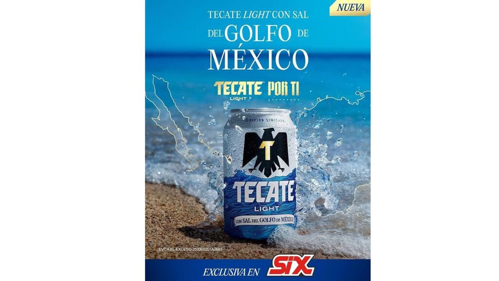 Tecate Light lanza su nueva cerveza con sal del Golfo y ya puedes ...