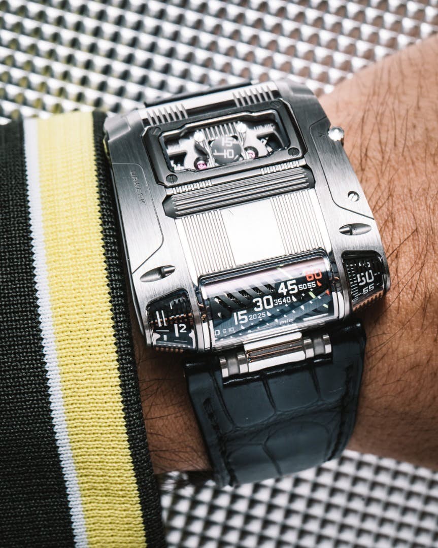 Urwerk UR-100C, el extravagante reloj futurista que quiere reinventar ...